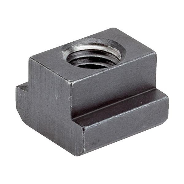 商品画像はイメージ画像です。実際とは異なる場合がございます。 ■特徴 T溝に差し込み使用します。 黒染めです。    ■用途 Ｔ溝に使うナットとして。  ■仕様 熱処理鋼 強度クラス10 黒染め ●T溝幅(mm)：8 ●穴外径d3(mm)：...