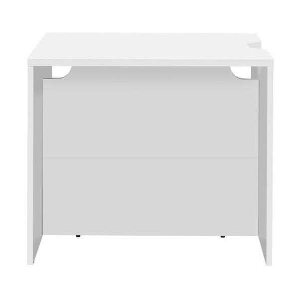 ■特徴 テンポシリーズ ローカウンター W800×D596です。 天板と幕板には配線切り欠きがあり、クランプ式コンセントタップやモニターアームの設置にも対応できます。 天板の切り欠きは、左右どちらの向きにも取り付け可能です。 テンポ ローカ...