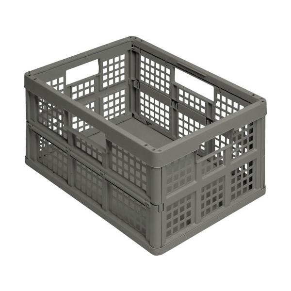 ■特徴 簡単に折りたたみできます。 通気性の良いメッシュタイプです。  ■用途 軽量物の保管や流通など。  ■材質 ポリプロピレン（PP）  ■注意点 折りたたみ、組立時に手を挟まないように注意して下さい。   【重量】 945g 【入数】...