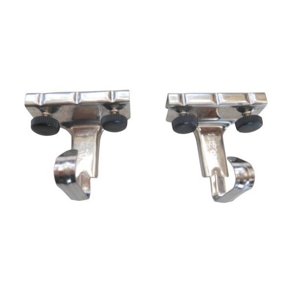 ■特徴 サッシに取り付け可能です ■用途 すだれをつり下げ用。  ■仕様 耐荷重3kg ■材質 本体:ステンレス 【内容量】2個×12組【JAN】4958627881662  【入数】 2個 E082