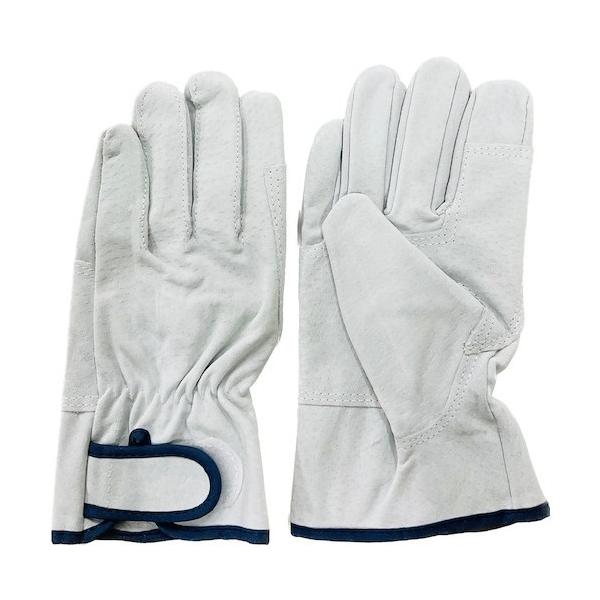 ■特徴 毛穴3つが一群になっているのが特徴です。  通気性が良く牛革に比べて軽量です。  柔軟性に優れ作業性も良いです。  ■仕様 豚スエート゛革 【内容量】10双【JAN】4530153870206  【入数】 1点 870LL