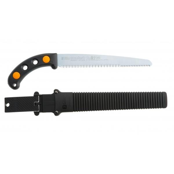 ●特徴: ・鞘入鋸。 ・刃の切れ味を最大限に引き出す「力強い挽き」を生み出す弧を描いたグリップ。 ・安全と機動力、繰り返しの収納やハードユースにも耐える高い剛性を備えた鞘。 ・細部までこだわり抜いた構造・材質と幾度も行った実使用環境での検証...