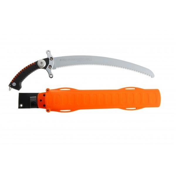 ●特徴: ・鞘入鋸。 ・刃の切れ味を最大限に引き出す「力強い挽き」を生み出す弧を描いたグリップ。 ・安全と機動力、繰り返しの収納やハードユースにも耐える高い剛性を備えた鞘。 ・細部までこだわり抜いた構造・材質と幾度も行った実使用環境での検証...