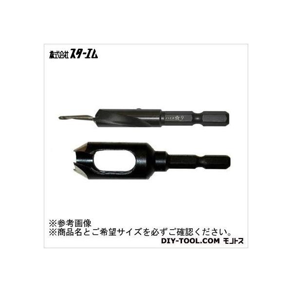 商品画像はイメージ画像です。実際とは異なる場合がございます。 ●皿取錐と埋木錐のお得なセットです。 ●ビスの下穴(3mm)、皿取(9mm)、木栓作り(9mm)用ドリル。 ●インパクトドライバ・電気ドリルでご使用ください。 ●6.35mm六角...