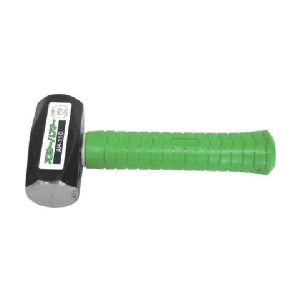 商品画像はイメージ画像です。実際とは異なる場合がございます。 ■特徴 通常品に較べ柄が短いので、たたき込みやすくなっています。 特殊全面ラバーグリップ使用で、すべりにくく、手になじみ易いです。 ハンマー部は全面がアンカー打ち込みに最適な形状...