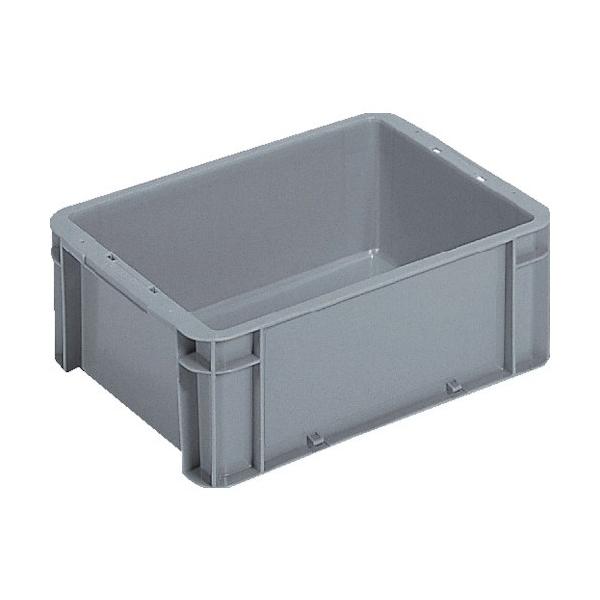 ■特徴 全面ベタ目の多目的通い箱です。 底面強度抜群タイプのコンテナーです。  ■材質 ポリプロピレン（PP） ●容量(L):9.6 ●色:ライトグレー ●外形寸法(mm)間口×奥行×高さ:363×270×133 ●有効内寸(mm)間口×奥...