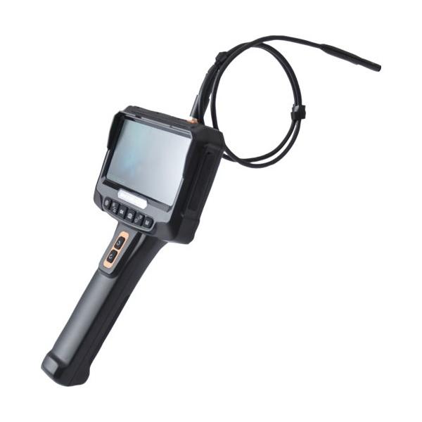 ■特長 【360度回転するメインとサイドの2カメラを搭載した9.2mm工業用内視鏡】 手元の操作で360度回転するメインカメラと、側面を見ることができるサイドカメラと2つのカメラを搭載した工業用内視鏡です。  それぞれに調光可能なLEDライ...