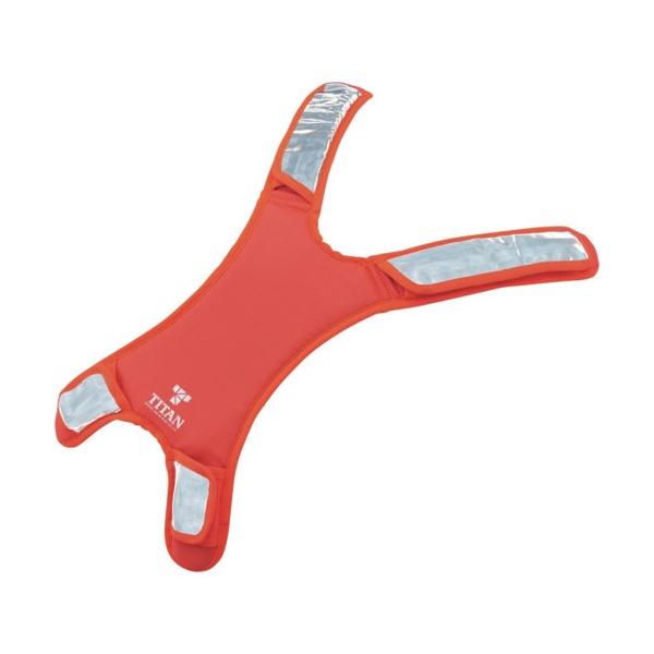 ■特徴 肩への負担を減らす他、ハーネス本体の型崩れを防ぎ着脱をスムーズにします。 グレードの高い再帰反射材を使用しており、夜間は車両などのライトを受けて光り、着用者の存在を明らかにします。 パッドカラーは高視認安全服に使用される高視認オレン...