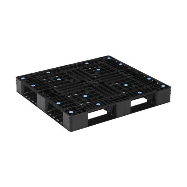 商品画像はイメージ画像です。実際とは異なる場合がございます。 ■特長 上面・下面が別形状のパレットです。 パレット裏側は「田」の字構造となっています。 ハンドリフトが使用できるパレットです。 ■仕様 最大動荷重(kg):1000 最大静荷重...
