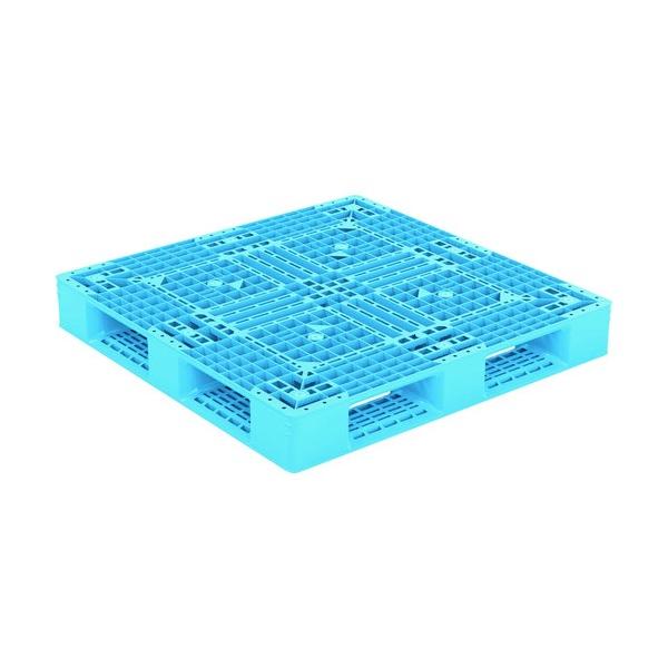 ■特徴 裏面はハンドパレットトラックの使用を考慮し「田」の字構造の形状とし、フォークキャスターの逃げ孔を設置しています。 一貫輸送用パレット「プールパレット」としてJIS規格で定められています。  ■仕様 片面四方差し 平置き段積み使用限定...