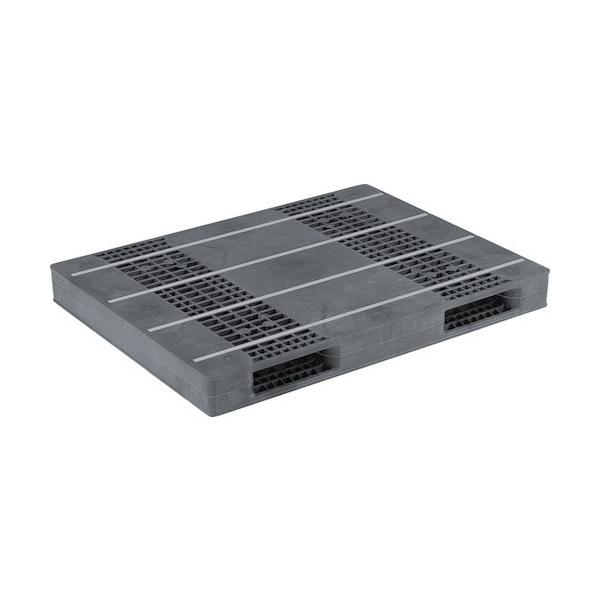 ■特徴 上面・下面がほぼ同一形状にて設計されており、上下どちらの面を使用しても強度・機能は同じです。 フォークリフトで使用するパレットです。    【入数】 1点 81722001GL803