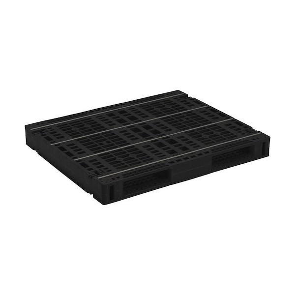 ■特徴 各種パレットサポーターの取り付けが可能な両面2方差しパレットです。  ■用途 冷凍倉庫用パレット ■材質 ポリエチレン（PE）   【入数】 1点 81235201BKRCE