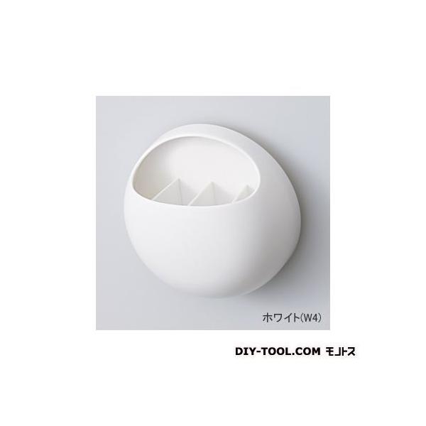 【サイズ】：W10.0×D5.2×H10.0cm  【カラー】：ホワイト  PW6822W4