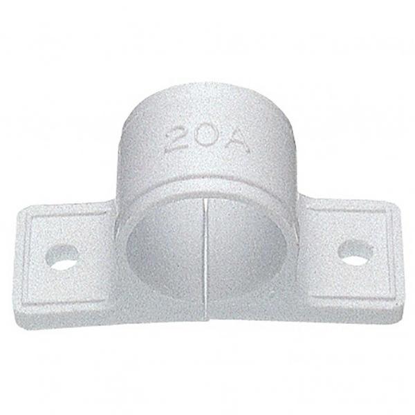 商品画像はイメージ画像です。実際とは異なる場合がございます。 【商品説明】 パイプを固定するためのバンド 内径34・穴径6mm  【材質】 ポリプロピレン   【入数】 2個 PR68