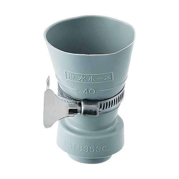 ■特徴 流し排水栓のねじ部に差し込んで接続します。 サイズに合わせて必要な長さに切り、付属のバンドで締め付けます。  ■仕様 取付排水栓ねじ径：30〜46mm  ■付属品 バンド  ■材質 塩化ビニル樹脂 スチール  ■注意点 ホースに塩ビ...