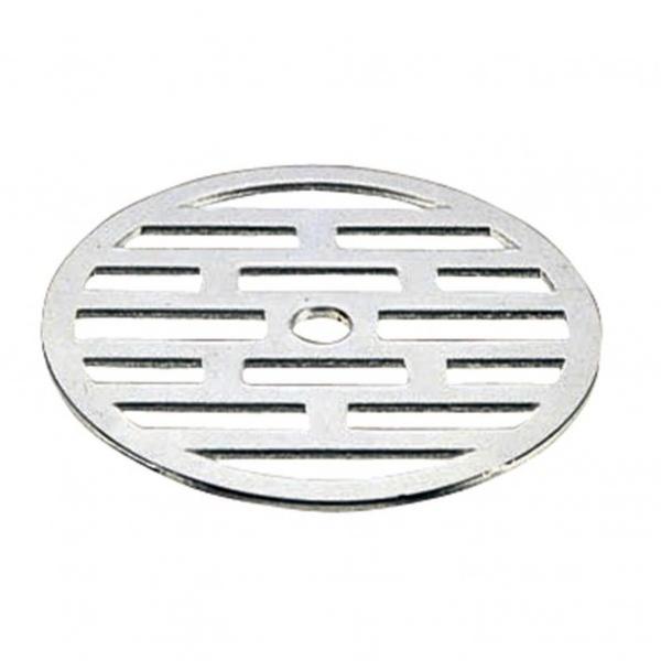 商品画像はイメージ画像です。実際とは異なる場合がございます。 【商品説明】 バス用排水目皿 排水口、ワントラップなどの上にかぶせる目皿  直径:105mm 目皿の厚み:2．5mm  【材質】 黄銅 浴室用目皿 浴室用皿 排水目皿 排水口目皿...