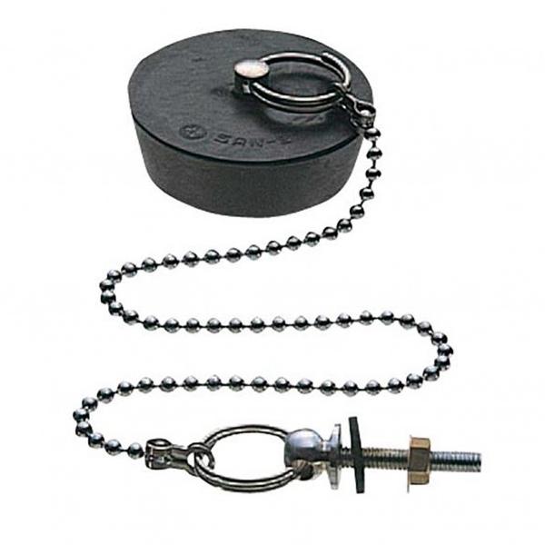 【商品説明】 洗面所に使用するゴム栓 ゴム栓が抜きにくいときは、無理にクサリを持って引っ張らず、丸管部分で引き抜くようにしてください  上面直径:34mm 下面直径:29mm 高さ:11mm クサリ:3mm玉、長さ240mm タイプ:ヒート...