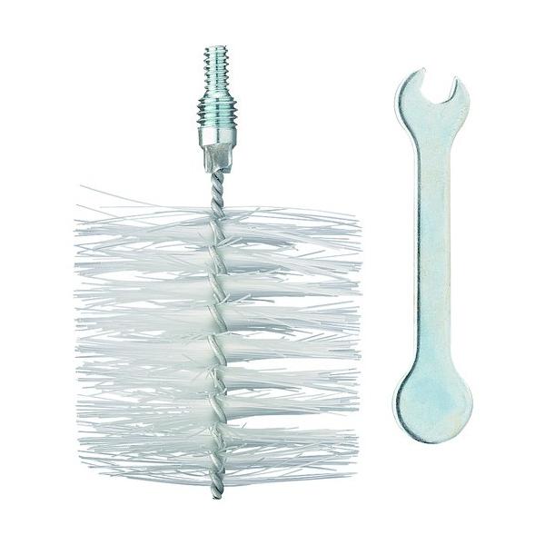 ■特徴 SANEI製パイプクリーナー（PR802PR85PR850）の先端に取り付けて使用します。 3Sは煙突掃除にも使用可能です。  ■用途 排水パイプなどの掃除に。  ■付属品 スパナ   【入数】 1セット PR859F2S