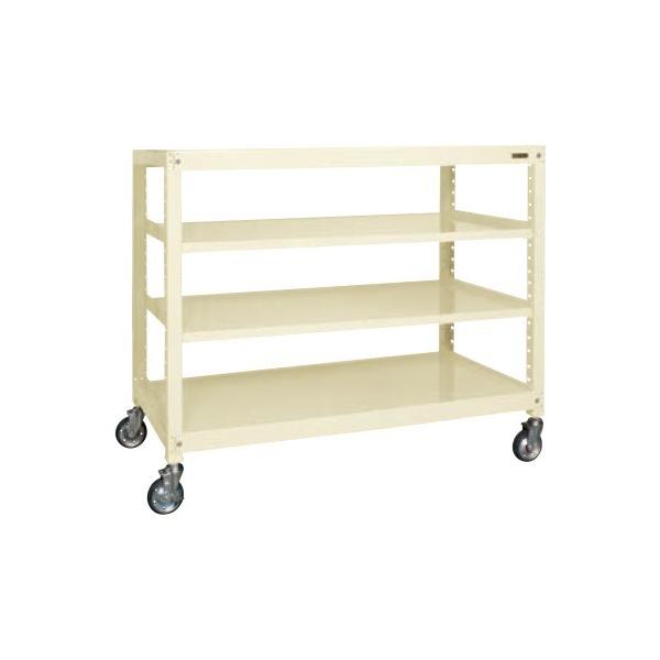 ボルト８本組立の手軽さを実現！支柱は溶接一体型のため非常に堅牢です。 ●寸法：W1500×D450×H1620mm ●均等耐荷重（棚1連当り）：350kg ●均等耐荷重（棚板1段当り）：250kg ●段数：4段 ●カラー：アイボリー ●質量...