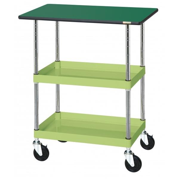 ●ボルトレスで組立簡単。 ●棚板を逆さにするだけで、皿型・フラット型と組み替えることができます。 ●ナイロンウレタン車を使用していますので、耐油性、耐摩耗性、低温特性に優れております。 比較的、表面硬度も低く、かつ床面の汚染度が少ないことか...