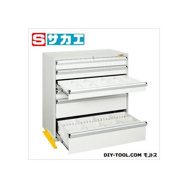 合理的な組み合わせで収納効率が更にアップ！！　統一された寸法（間口、奥行、高さ）によりレイアウトが自由自在！ ●外寸：W900×D450×H880mm ●カラー：グレー ●質量：114kg ●引出し：H100×4段、H200×2段 ●ボール...