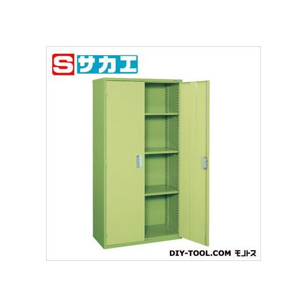 合理的な組み合わせで収納効率が更にアップ！！　統一された寸法（間口、奥行、高さ）によりレイアウトが自由自在！ ●外寸：W900×D450×H1760mm ●内寸：W805×D425×H1665mm ●カラー：サカエグリーン ●質量：64kg...