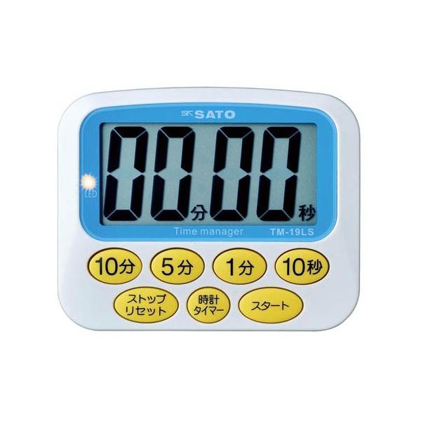 ■特徴 大型液晶表示で見やすいです。 簡単操作の「10秒」「1分」「5分」「10分」キーです。 リピート機能付です。 設置:卓上・壁掛・マグネットに適しています。 「音」「光」「音＋光」３パターンの切り替えが可能です。  ■用途 厨房・外食...