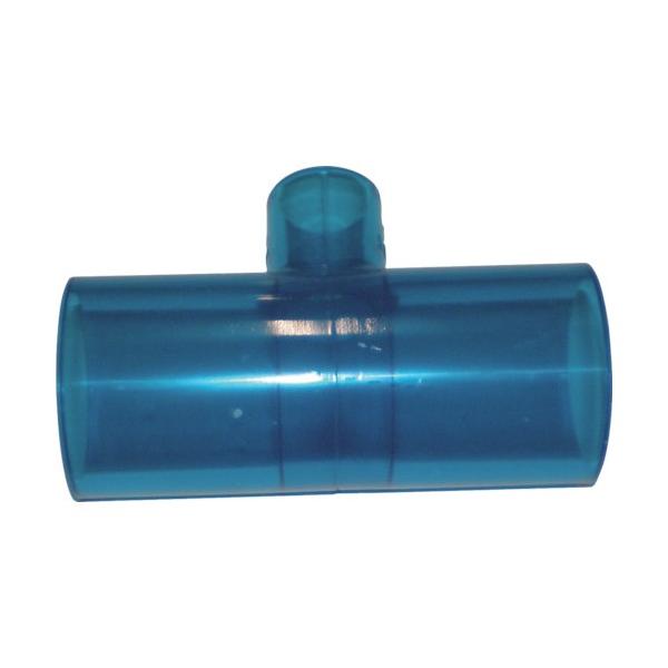 商品画像はイメージ画像です。実際とは異なる場合がございます。 ■特徴 継手が透明ブルーのため、エスロン接着剤NO83S（白）を使用する事で、施工後に塗布の有無を確認できます。 給水配管に使用できます 接着接合のため施工がスピーディに行えます...