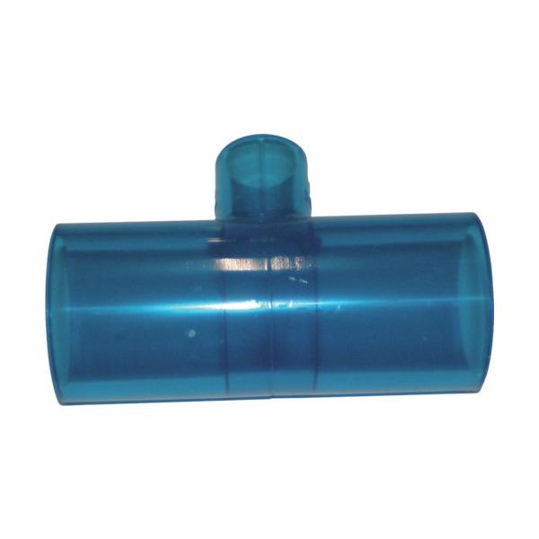 商品画像はイメージ画像です。実際とは異なる場合がございます。 ■特徴 継手が透明ブルーのため、エスロン接着剤NO83S（白）を使用する事で、施工後に塗布の有無を確認できます。 給水配管に使用できます 接着接合のため施工がスピーディに行えます...