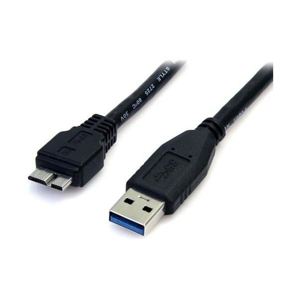 ■特徴 Micro USB接続外付けHDDをコンピューターに接続します。 近接接続に適した短尺50cmケーブルです。 ライフタイム保証がついています。  ■仕様 色：ブラック 米国ワイヤゲージ規格：28 AWG コネクタタイプ：ストレート ...