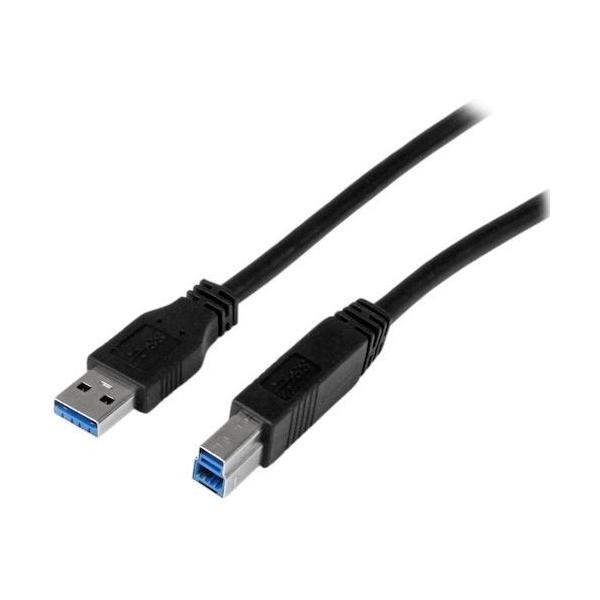 ■特徴 HDDケース、ビデオキャプチャーなどのUSB Type-B周辺機器を接続します。 USB-IF 認証を取得しています。 ライフタイム保証がついています。  ■仕様 色：ブラック 米国ワイヤゲージ規格：24／28 AWG コネクタタイ...