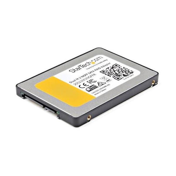 ■特徴 2台のM.2 SSDを2.5インチベイに取り付け、RAID構成が可能なストレージとして活用できます。 RAID 0、RAID 1、スパニングまたはJBODをサポートしています。 TRIMに対応し、M.2 SSDの安定したパフォーマン...