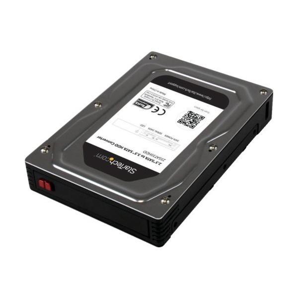 ■特徴 厚さ12.5mmまでの2.5インチSSD/HDDで使用可能です。 SATA rev. 1.0/2.0/3.0（1.5/3.0/6.0 Gbps）に対応しています。 インストール時に工具が不要です。  ■仕様 挿抜耐久回数：ドア：50...