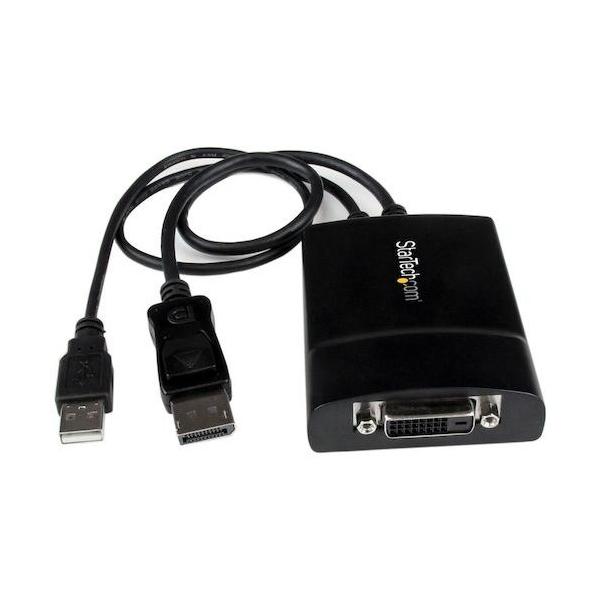 ■特徴 DisplayPort-DVIデュアルリンク変換アダプタです。 DP（シングルモード）またはDP++（マルチモード）ソースに対応するアクティブビデオコンバーターです。 2560x1600 60Hz（デュアルリンク）または1920x1...