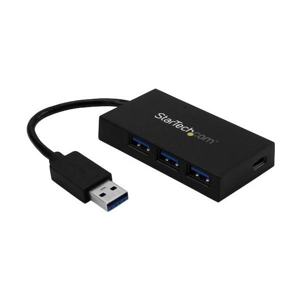 ■特徴 USB 3.2 Gen 1（5Gbps）ポート4口を増設します。 すべての接続デバイスで最大4.5W（5V／0.9A）の電力を共有します。 頑丈なプラスチック筐体に14cmの一体型ケーブルが付いています。 主要なOSプラットフォーム...