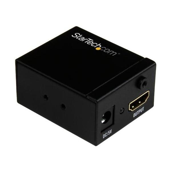 ■特徴 HDMIデバイス間に配置してHDMI信号を増幅します。 ビデオ入力側で25m、ビデオ出力側で10mの距離に対応しています。 取付金具が製品に付属しています。 カテゴリ5/6配線インフラは不要です。 10段階レベルのイコライザースイッ...