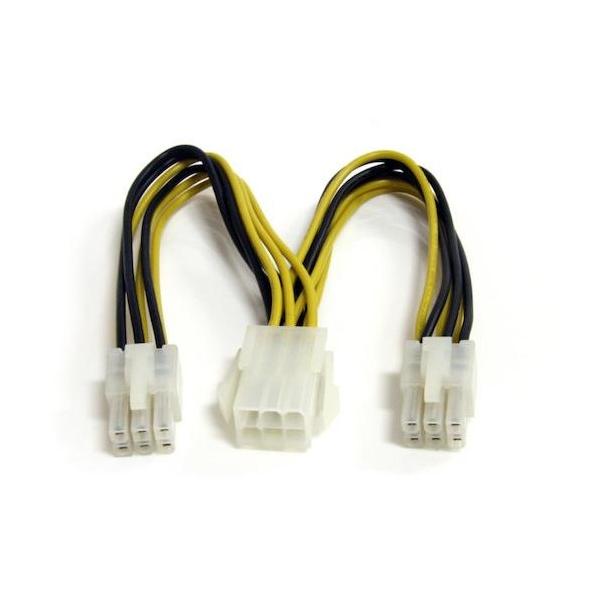 ■特徴 1つのPCI Express 6ピン電源接続を2つに分岐します。 単一電源でデュアルビデオカードシステムとの互換性を確保します。 NVIDIA SLIおよびATI CrossfireXのゲーム／ビデオカードに対応します。 ライフタイ...