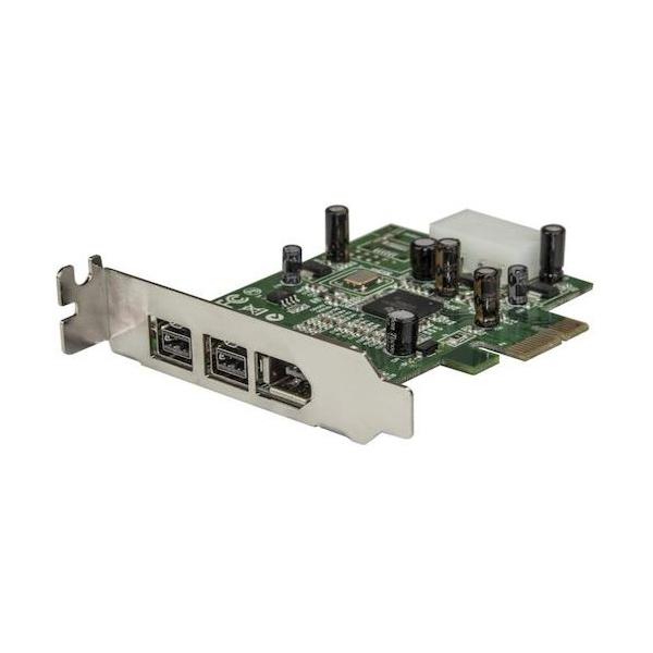 ■特徴 PCI Express拡張スロットにネイティブFireWire 800ポート2口を増設します。 外付けHDD、デジタルカメラなど多様なFireWireデバイスを接続することができます。 標準プロファイル用のブラケットが同梱されていま...