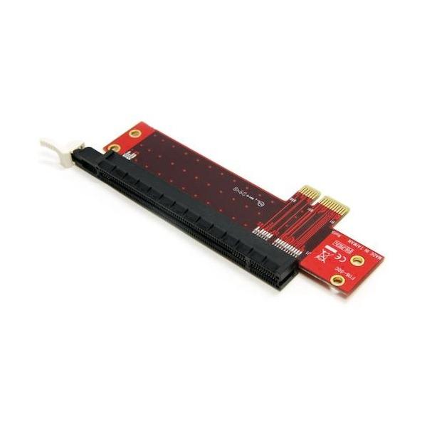 ■特徴 PCI Express x1カードをx16に変換します。 マザーボードにさまざまな拡張カードとの互換性を持たせることができます。 フルプロファイルスロットにロープロファイルカードを適切に装着できます。  ■仕様 コネクタタイプ：PC...