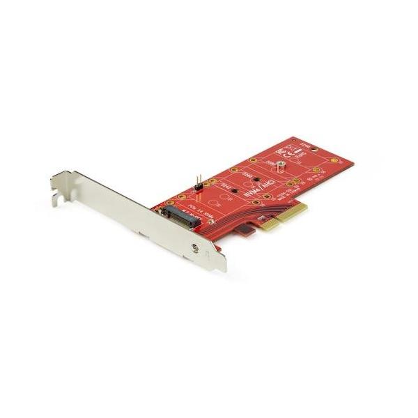 ■特徴 M.2 SSD（NVMeまたはAHCI）をPCI Expressスロットに接続し、超高速データアクセスを実現します。 PCIe 3.0マザーボードおよびPCIe 2.0/1.0と下位互換性があります。 標準プロファイルブラケットを装...
