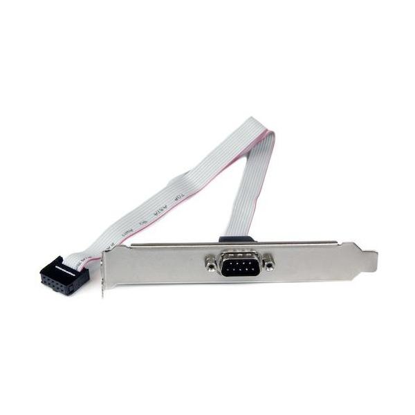 ■特徴 マザーボードに接続するシリアルケーブルです。 シリアルポートをパソコンの背面に追加します。 ライフタイム保証がついています。  ■仕様 コネクタA：IDC（マザーボードヘッダー）（10ピン） コネクタB：DB9（D-Sub）（9ピン...