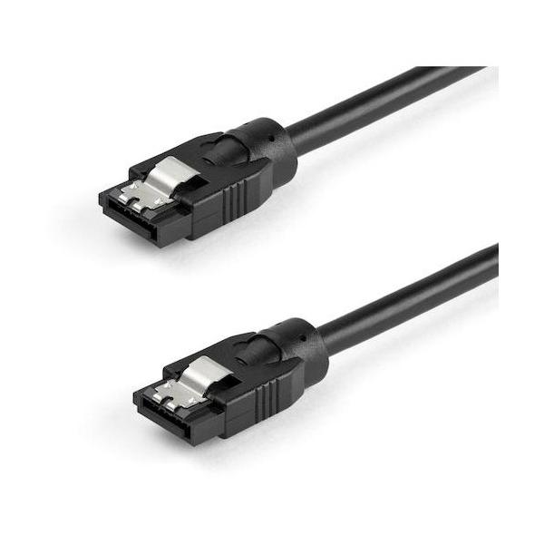 ■特徴 ストレートタイプのラッチコネクター付きラウンドケーブルです。 SATA 3.0対応ドライブで6Gbpsの転送速度をサポートします。 ライフタイム保証がついています。  ■仕様 コネクタA：SATA（データ）（7ピン） コネクタB：S...