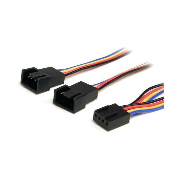 ■特徴 単一のマザーボード電源コネクターに2基の4ピン冷却ファンを接続します。 パソコンの放熱機能を最適化します。 ライフタイム保証がついています。  ■仕様 コネクタA：ペリフェラル電源 (PWM) (4ピン) コネクタB：ペリフェラル電...