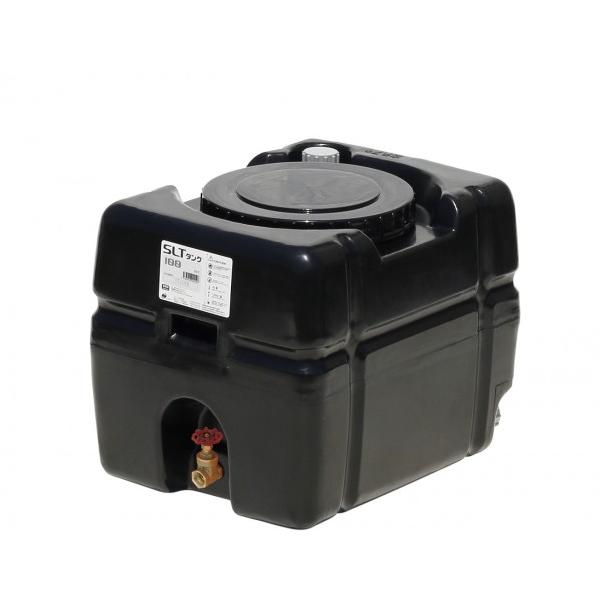 ■特徴 耐衝撃性・耐久性に優れた液体運搬用タンクです。  ■用途 工事用水、農薬の希釈・散布に   【入数】 1点 SLT100BK+SV25A