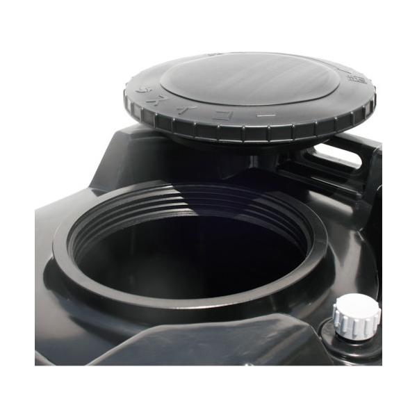 商品画像はイメージ画像です。実際とは異なる場合がございます。 適合本体:スーパーローリータンク3000L   【カラー】 ブラック 【入数】 1点 SLT3000_FUTA_BK