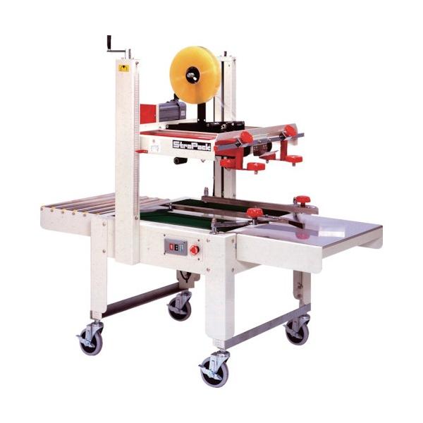 ■特徴 この１台で製函、封函が可能です。 上下ベルト方式です。  ■用途 段ボール製函、封函。   【入数】 1点 AS223