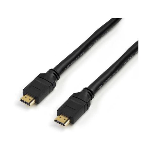 ■特長 イーサネット対応のハイスピードHDMIケーブルです。  頑丈なPVC被覆材を使用し、強度を備えた高品質ケーブルです。  ダクト内、壁裏、天井裏などの配線に求められるCMP難燃規格に対応しています。  アルミマイラー箔と銅編組でEMI...