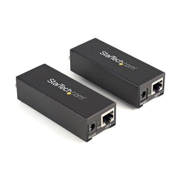 ■特長 VGAビデオを最大80mまで延長するエクステンダーキットです。  送信側と受信側を単一接続で結ぶエンド・ツー・エンドソリューションを提供します。  取り付け金具が製品に付属しています。  ■仕様 入力インターフェース:VGA（高密度...