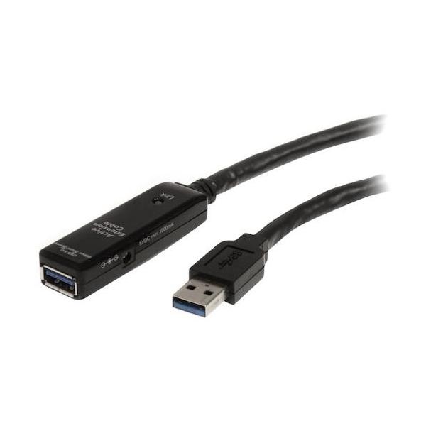 ■特長 USB 3.2 Gen1機器の接続距離を3m延長するアクティブケーブルです。  外付けユニバーサルACアダプターが付属しています。  延長ケーブルとUSBポート接続の状態を示すLEDインジケーターがついています。  完全シールドでエ...