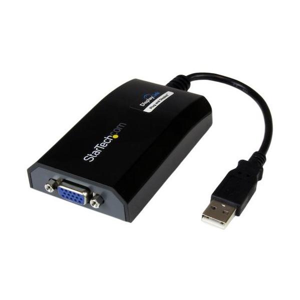 ■特長 外付けグラフィックカードとして機能するUSB-VGAアダプターです。  24ー26インチ以下の画面での使用に適しています。  USBバスパワーで動作し、外付け電源アダプタ不要です。  DisplayLink DL-195チップを使用...